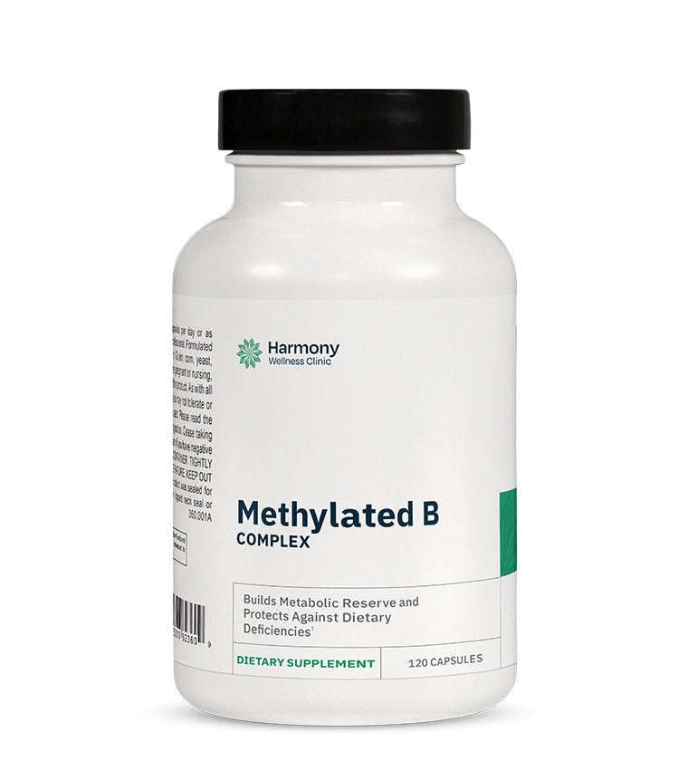 Methylated B Complex - 120 Servings – Harmony Wellness Shop